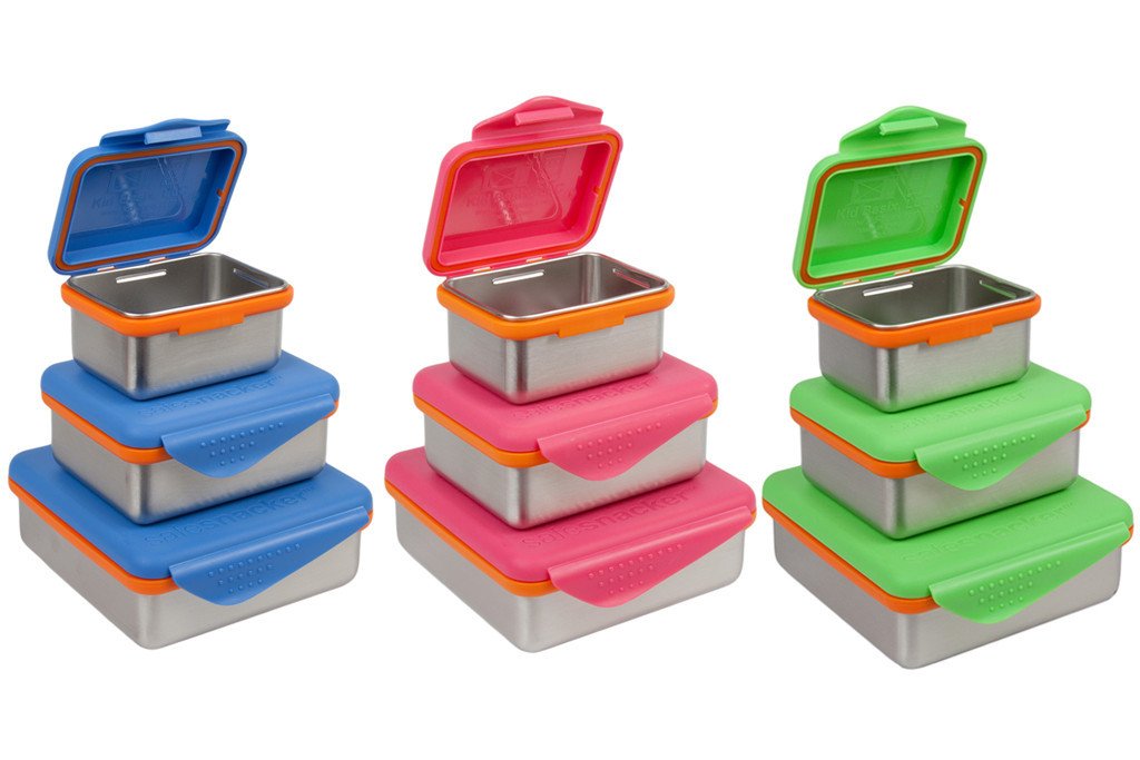Säker och tätslutande matlåda för barn i rostfritt stål