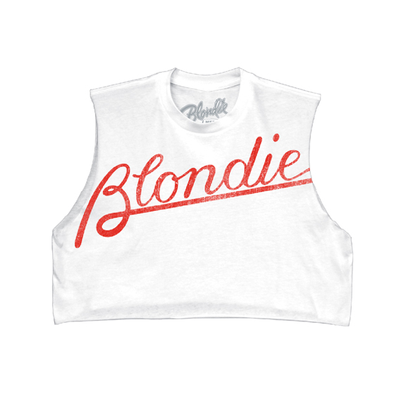 Blondie Tilted Logo Tank Top Rockzone