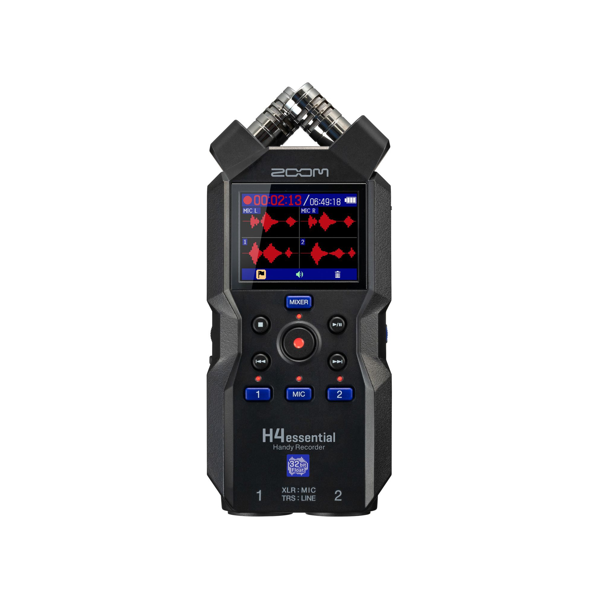 ZOOM H4 Essential 32-bit 4-channel Handy Recorder - Voosestore