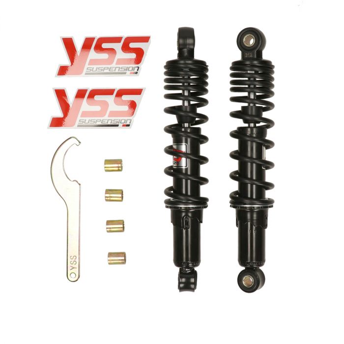Shock absorbers YSS Pro-X 280mm, 2 pcs - Mopedrenovering