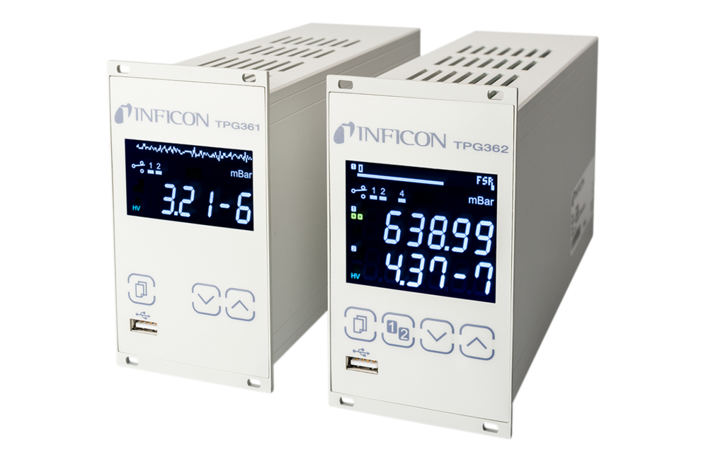 Vacuum gauge controller Inficon TPG362 DualGauge Display - Löwener ...