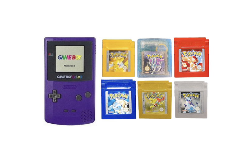 Gameboy Color stora pokemon-paketet - GBC - gameretro.se