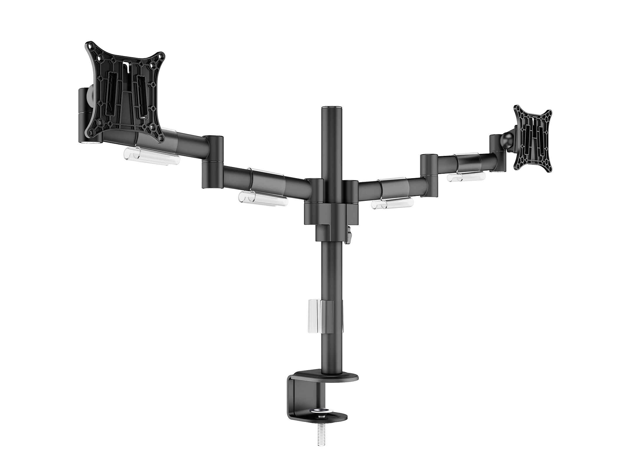 M VESA Deskmount Officeline Dual Black - Multibrackets