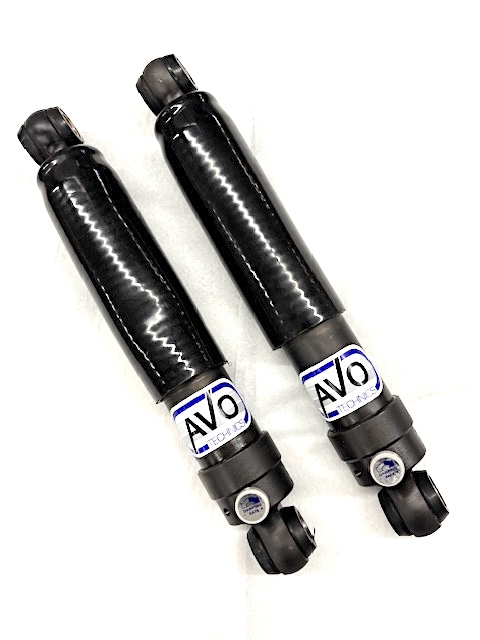 Dampers adjustable AVO SAAB 93-96/V4 Front set - Classic Saab Racing