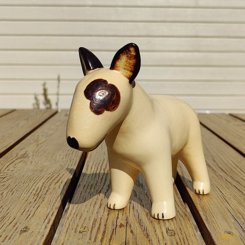 Keramikstudion Lisa Larson | Köp Bullterrier ur serien Kennel Online