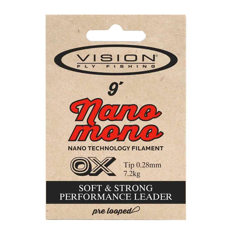 Vision Nano Mono Leader 9´ - SportfiskePoolen