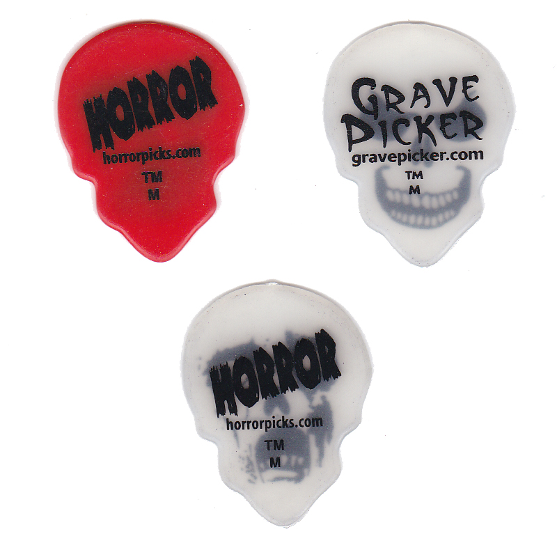 stringsnordic.com - Hotpicks Grave Picker & Horror Picks (3-pack)