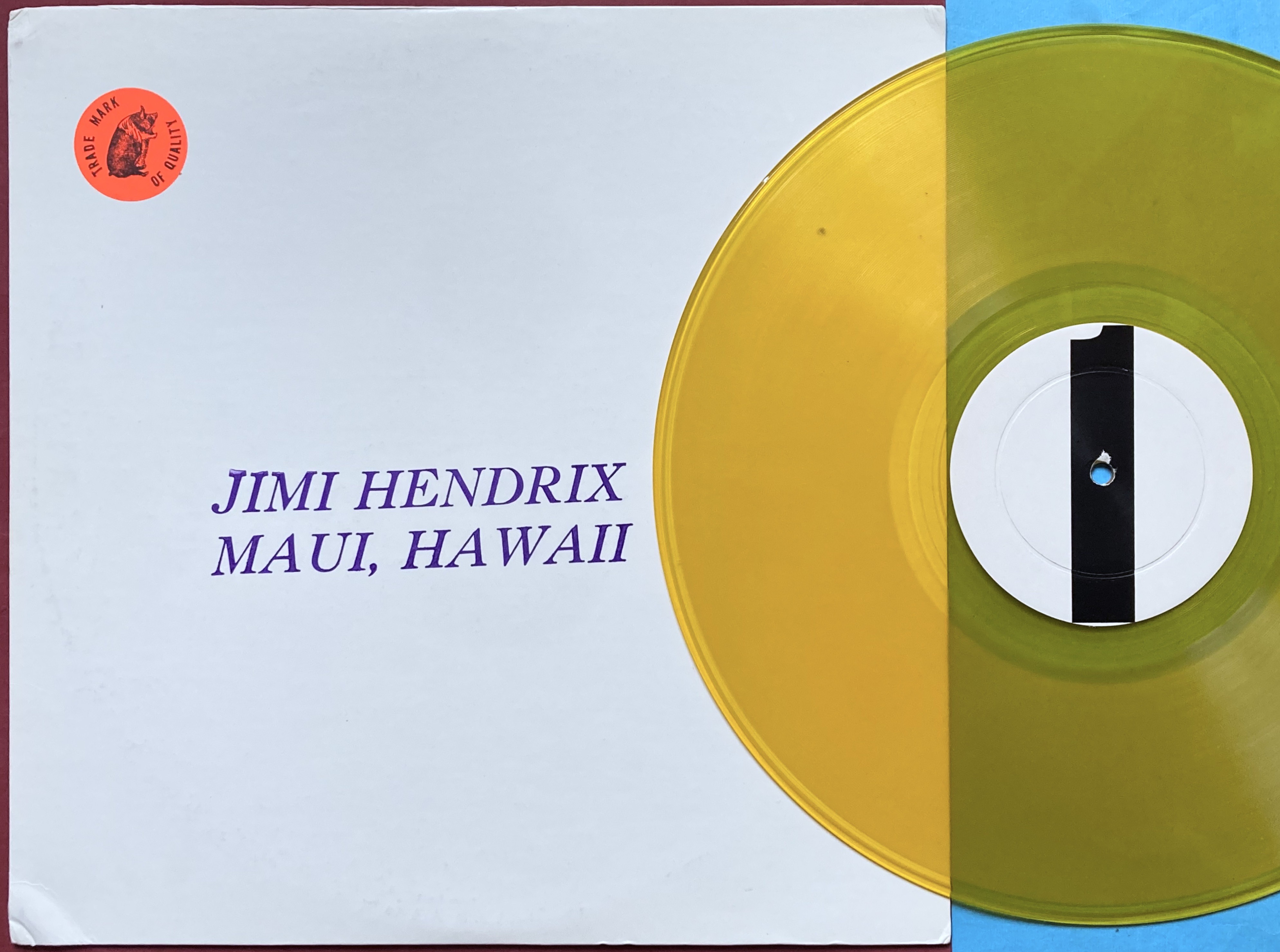 Nostalgipalatset - JIMI HENDRIX - Maui, Hawaii US-orig TMOQ LP 1971