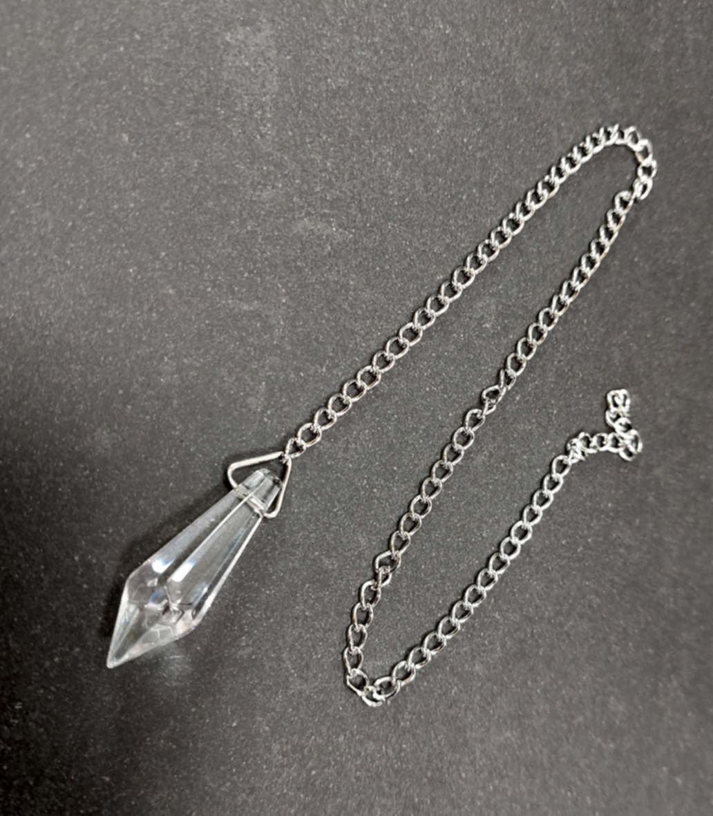 Stengarden.com - Kristall Pendel i Glas - Clear