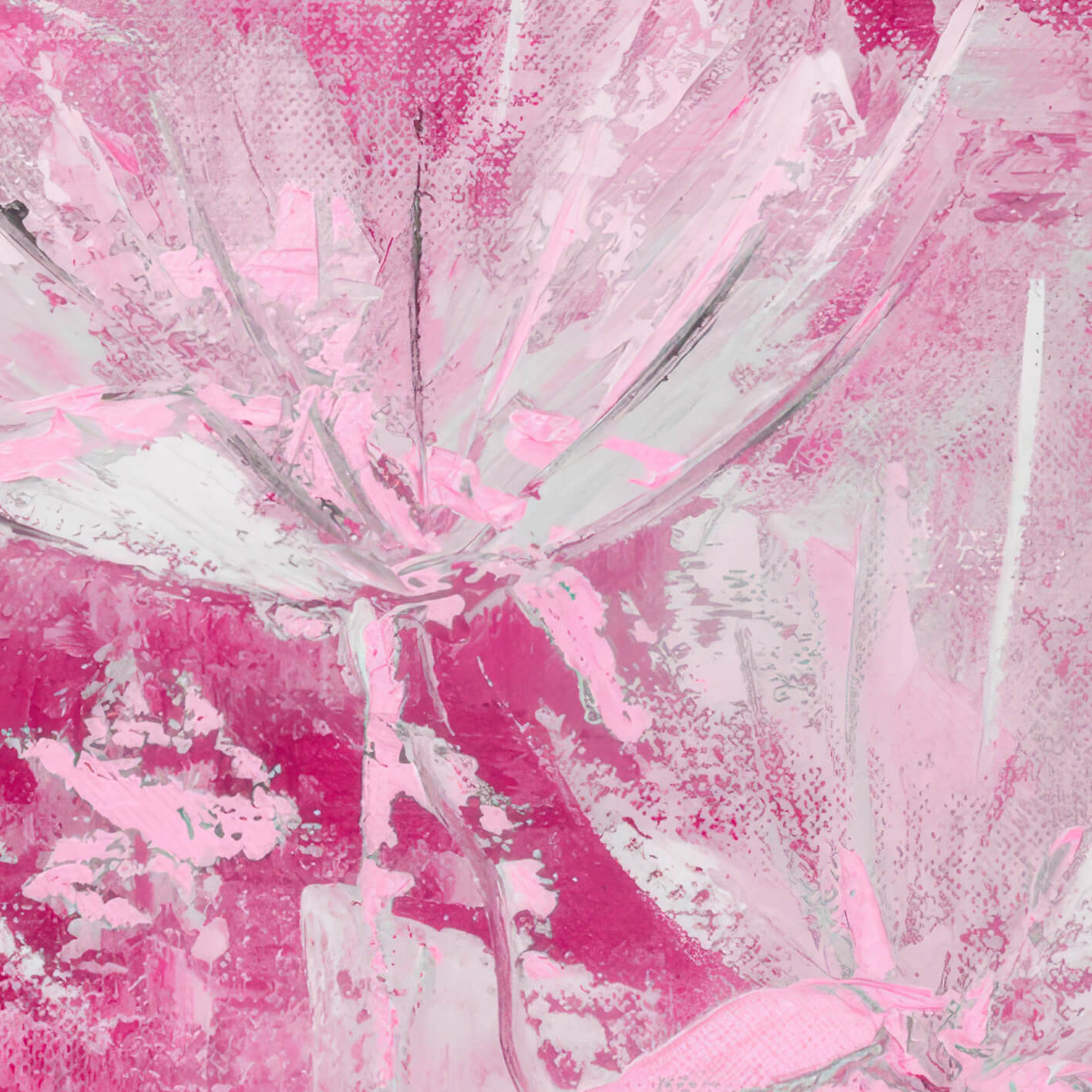 Abstract oil painting - Bloom - | Canvasbutik.com