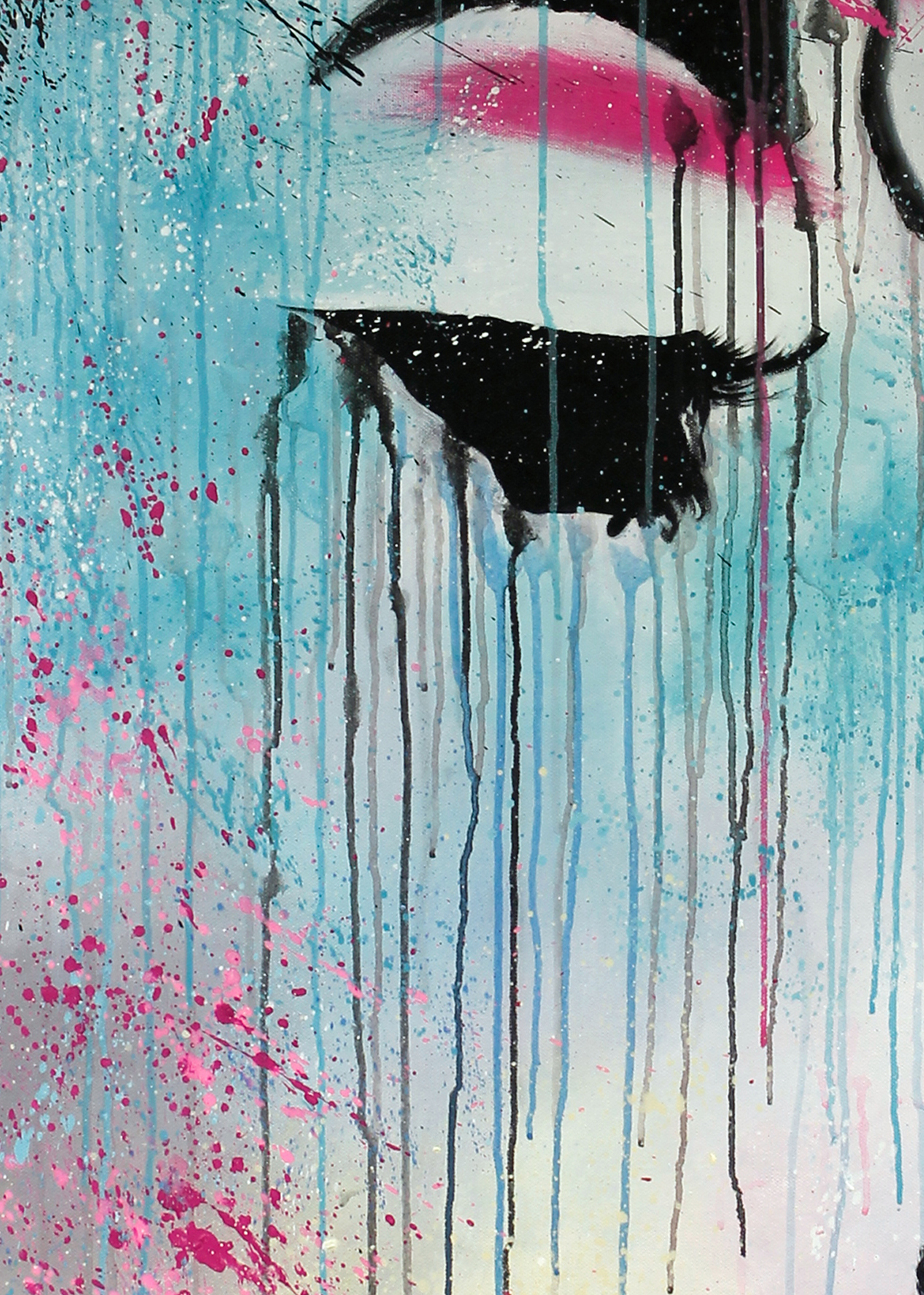 Abstract oil painting - Cloe - | Canvasbutik.com