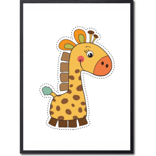 Giraff Poster - Paxlux.se