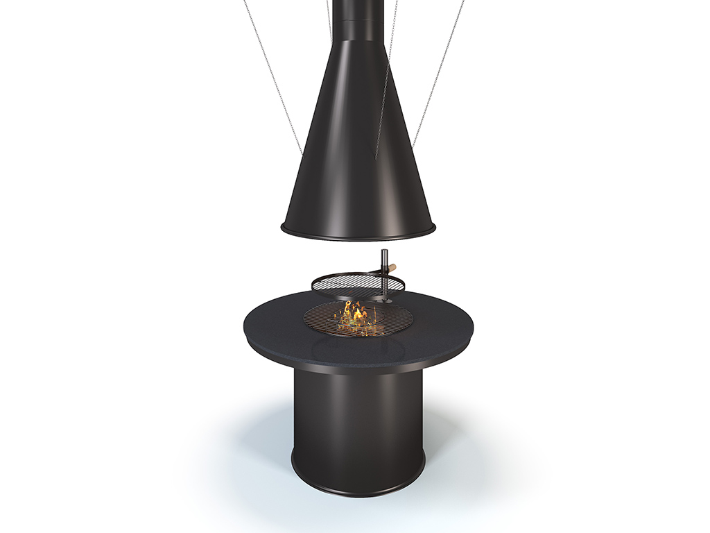 Inomhusgrill APPETITE (Svart) - Nordkapp.NU