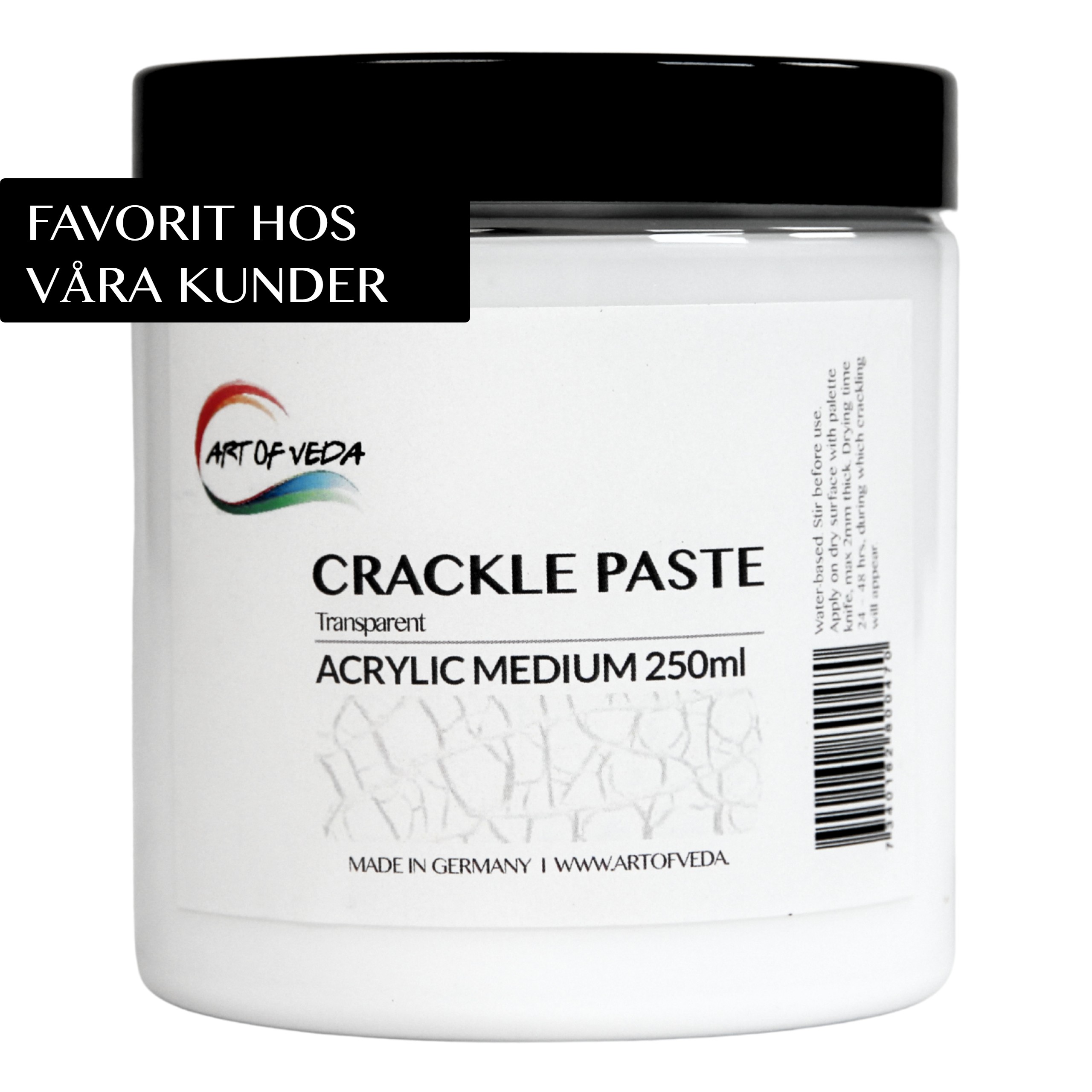 crackle paste medium