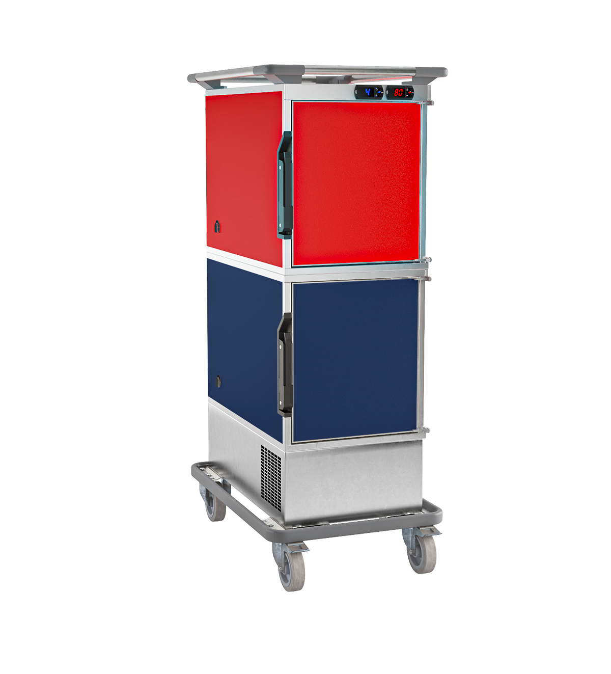 SDX® - Thermobox® - KE120 - 4+4 GN1/1 - 160mm hjul - Excenterlås ...