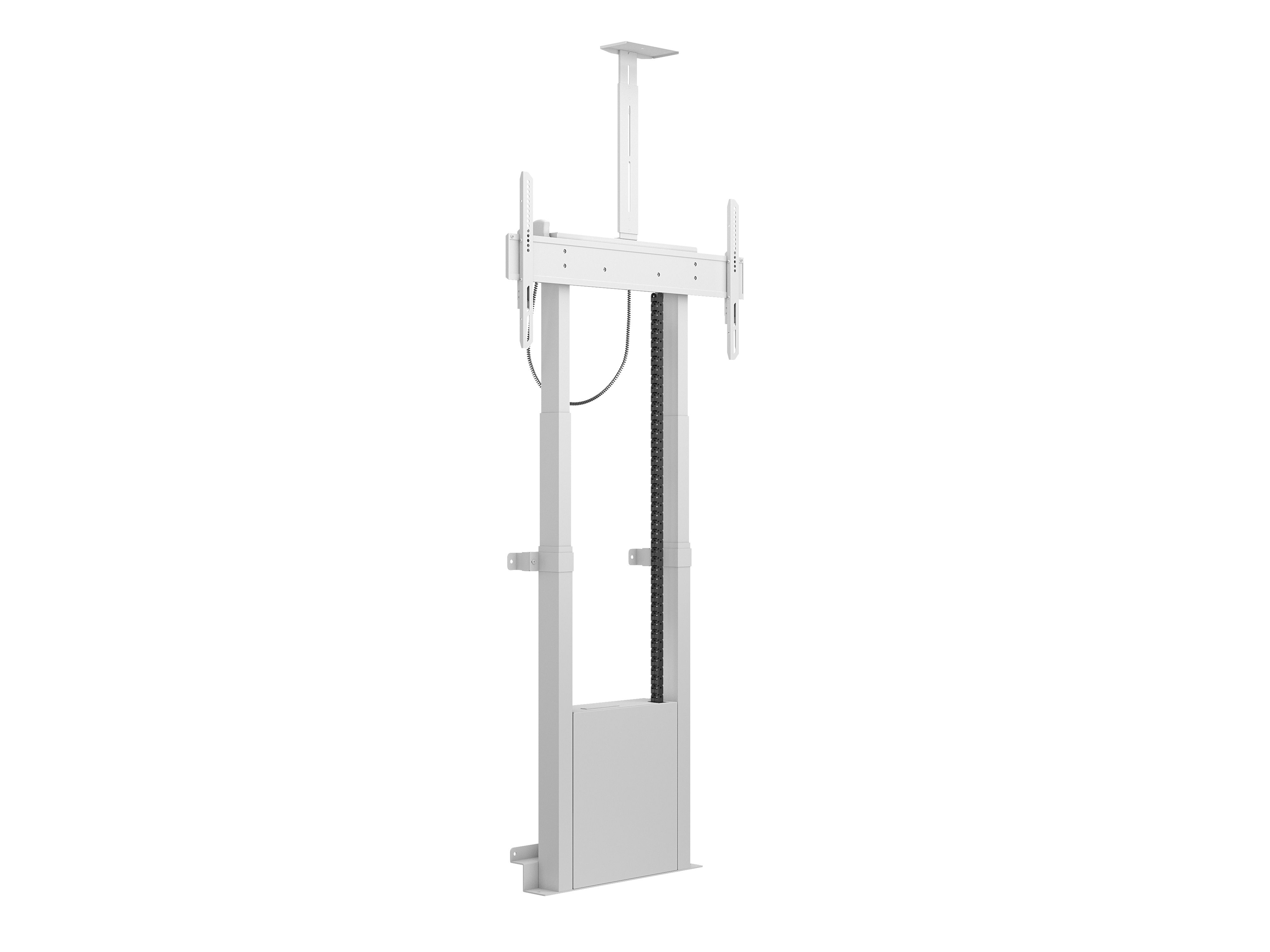 M Motorized Wallstand incl camerashelf 120kg White - Multibrackets