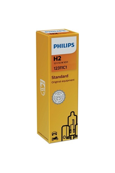 H2 Philips 12V 55W Original - SafeRace