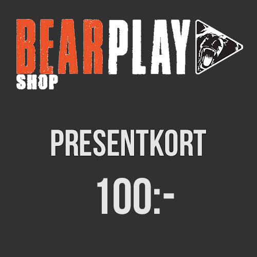 PRESENTKORT 100kr - Bearplayshop.se
