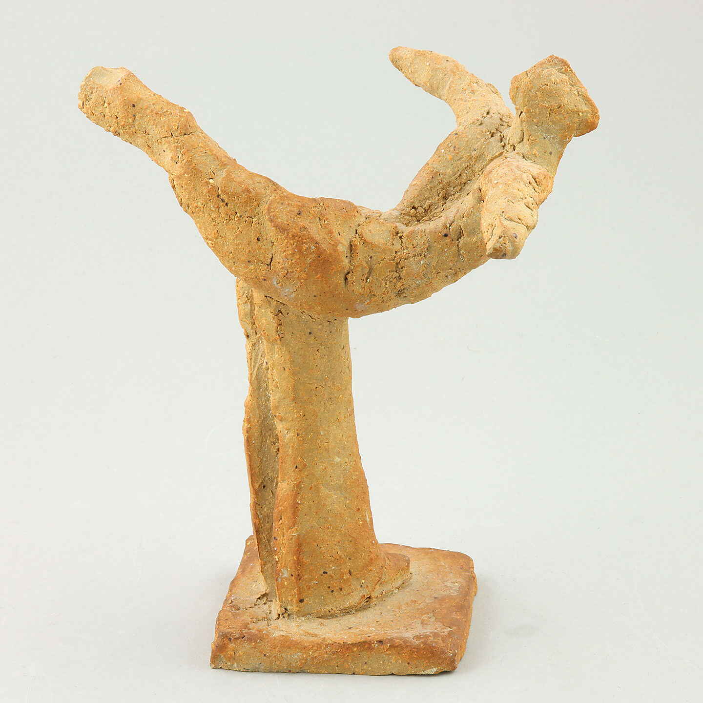 Lisa Larson (1984) Unique Woman Gymnast Sculpture 18 cm