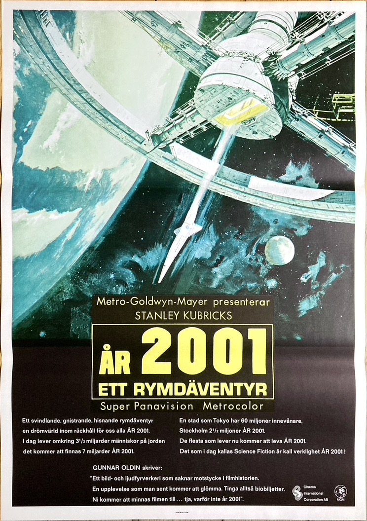 Nostalgipalatset - 2001 - A SPACE ODYSSEY (1968)