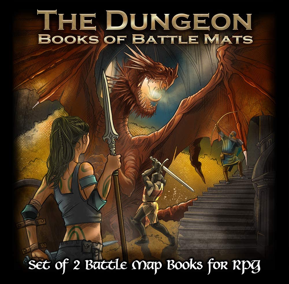 The Dungeon Books of Battle Mats - Speljätten