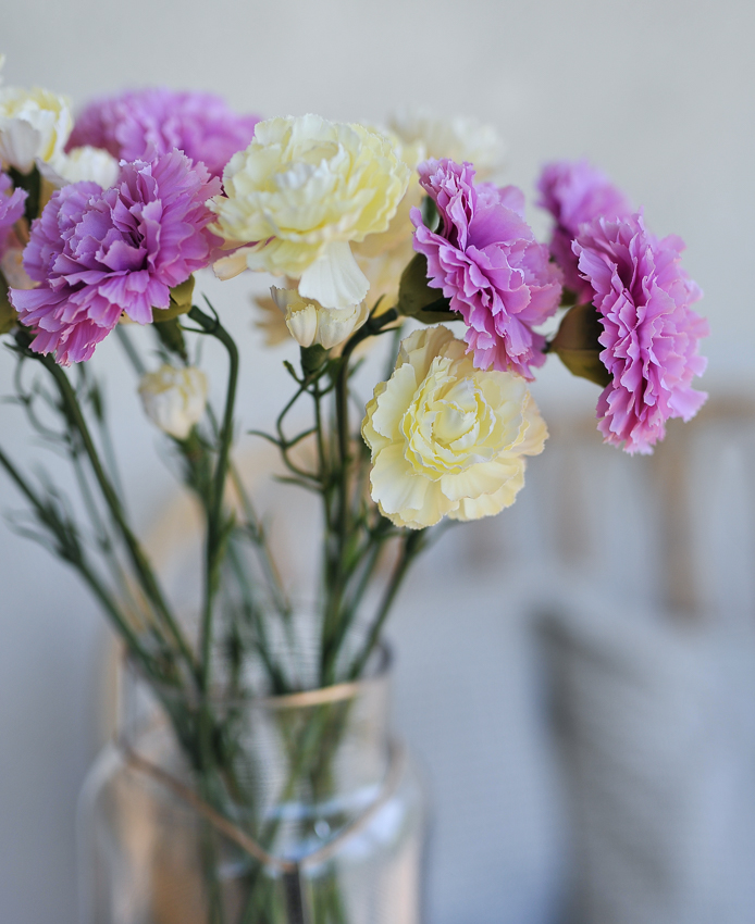 Nejlika Elegance - Rosa - 55 cm - 1 kvist - VitVitareVitast