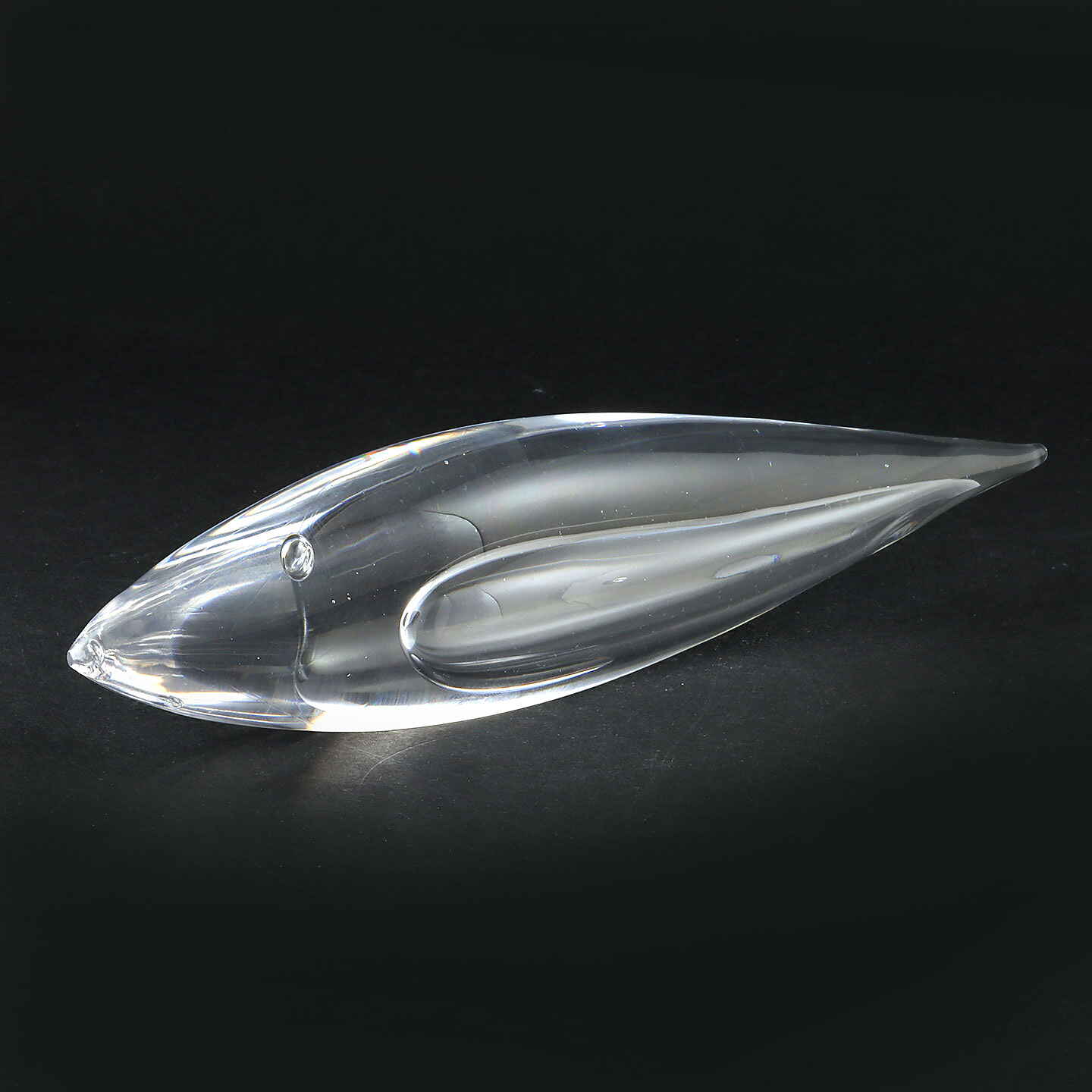 Vicke Lindstrand (1960s) Streamlined Fish Sculpture 21 cm LH1623