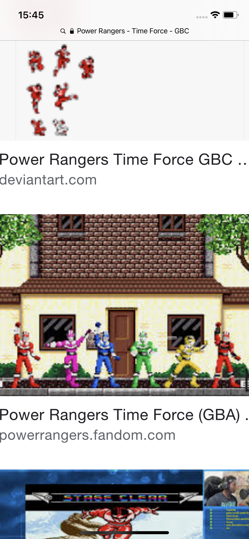 Power Rangers - Time Force - GBC - gameretro.se