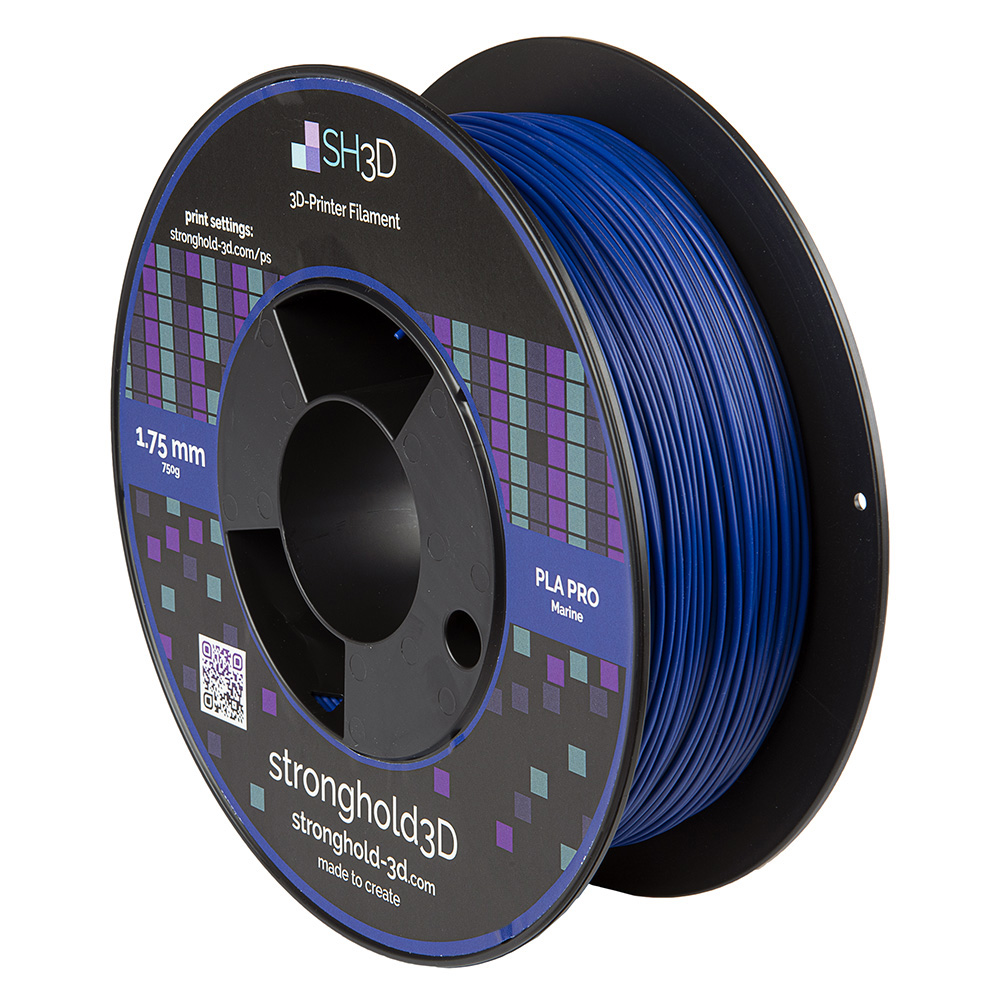 StrongHold PLA PRO filament (1.75mm, 750g) - Marin - 3DFilament.se
