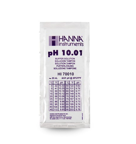 Hanna PH calibration fluids disposable bags - Oceans of Life