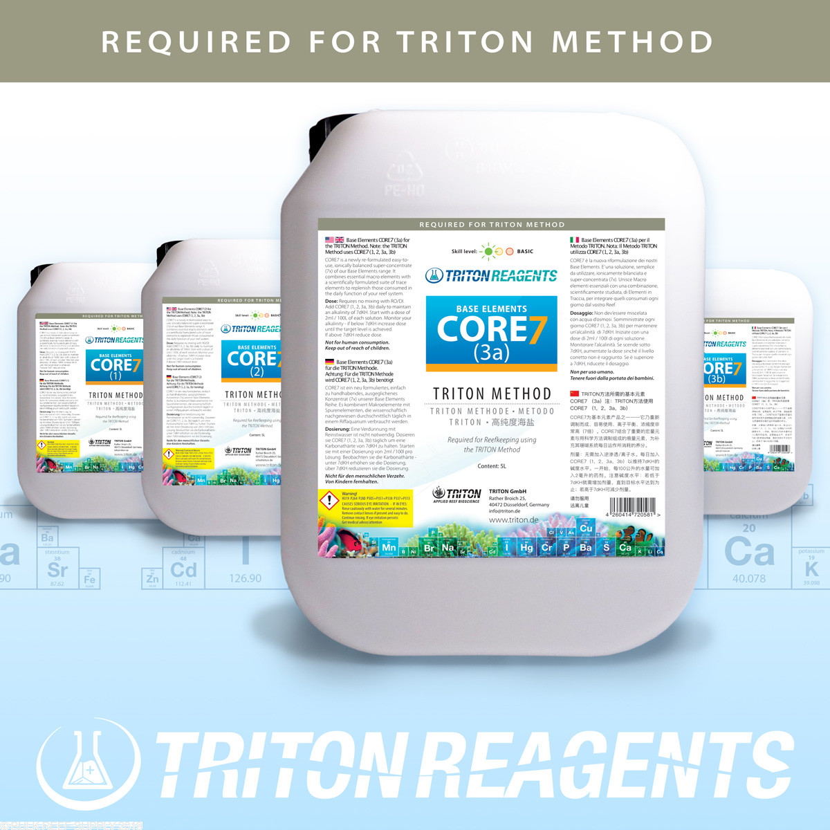 TRITON CORE7 Base Elements (Triton method) 4x5L - Oceans of Life
