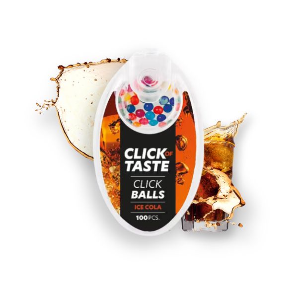 Buy Mentkol Click Balls with Ice Cola flavor - Click of Taste®