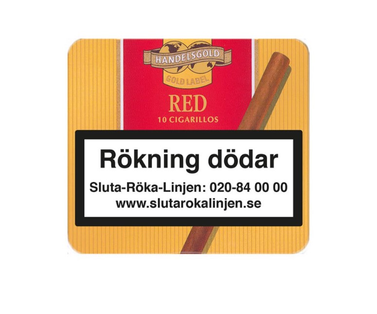 Handelsgold Gold Label Cigarillos Red 10-pack - www.puros.se