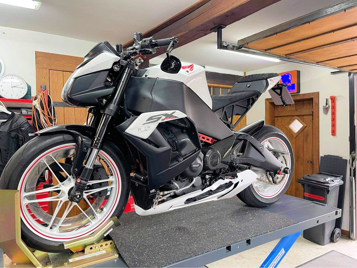 NCCR Northern Classic, Custom & Race - EBR 1190 SX Bellypan Kit, Fiberglas