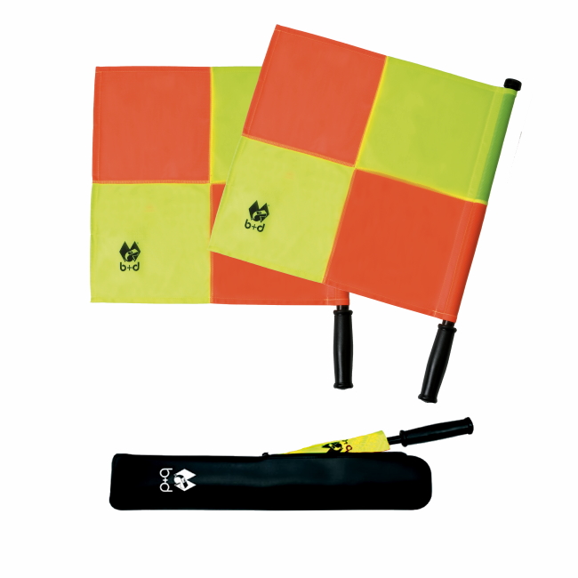 Assistant referees - line flags for football referees | Spintso