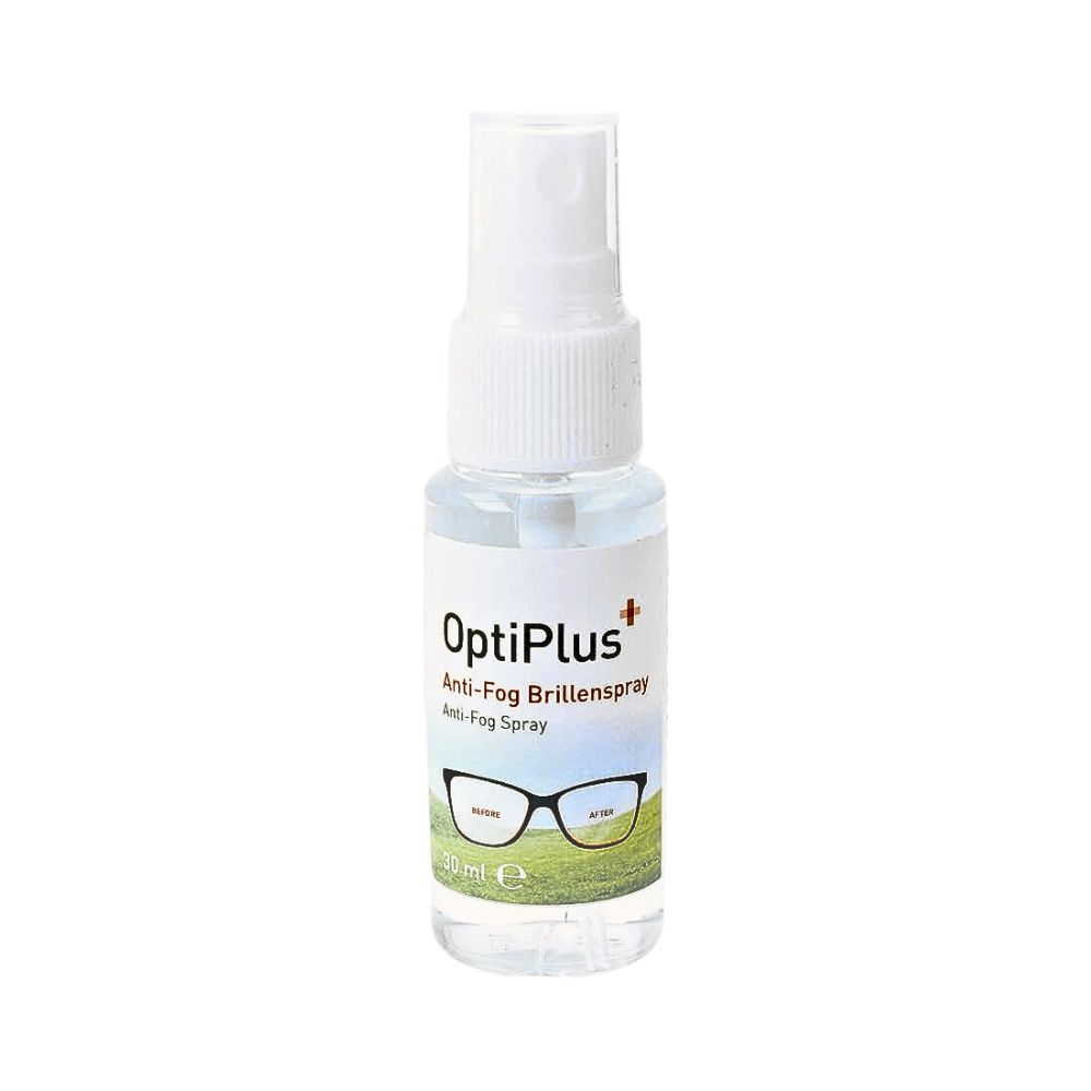 Imskydd för glasögon i sprayform, OptiPlus Anti-Fog Spray 30ml