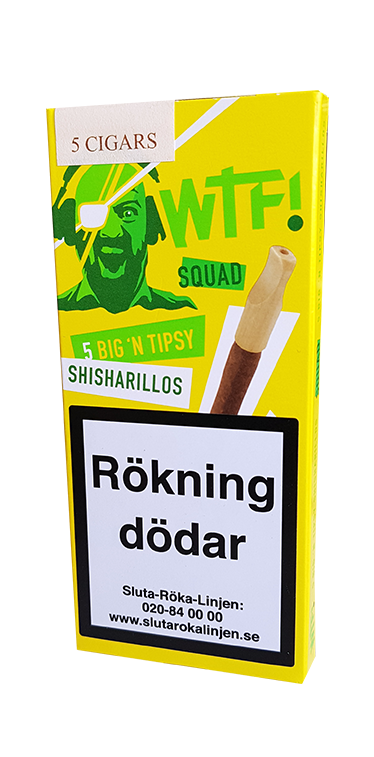 WTF! Shisharillo Squad Citron 5-pack - www.puros.se