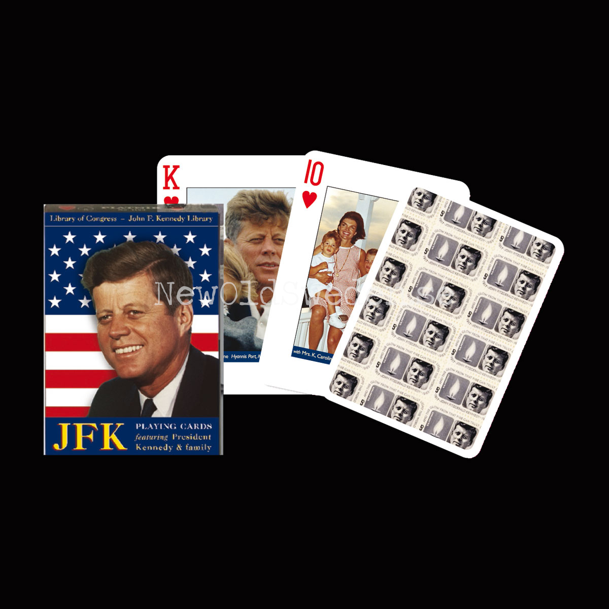 JFK KENNEDY Collectors' Cards Kortlek PIATNIK - NEWOLDSWEDEN.se