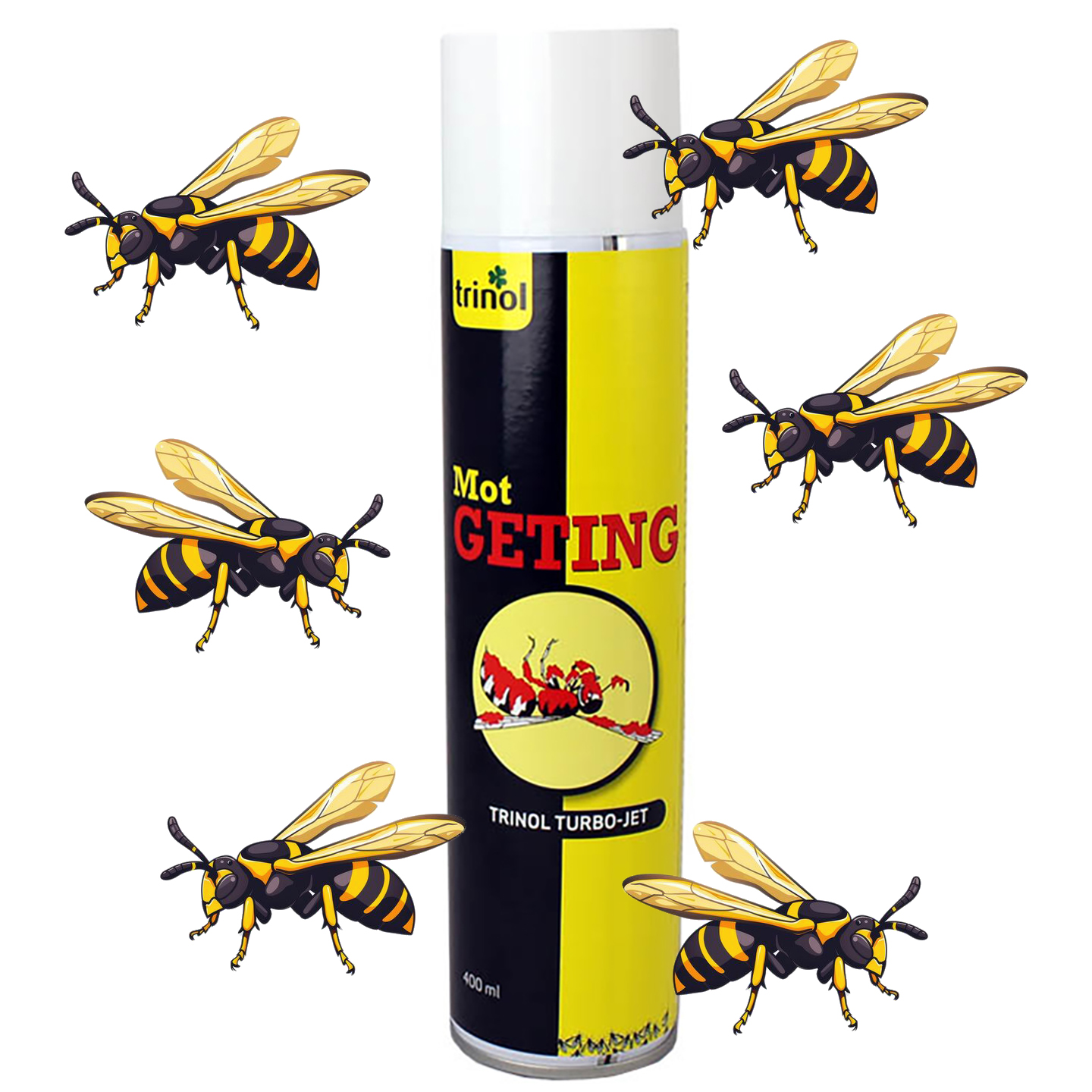 Getingspray stor burk 400 ml. Getingsommar 2025 - SMÅLÄNNINGEN