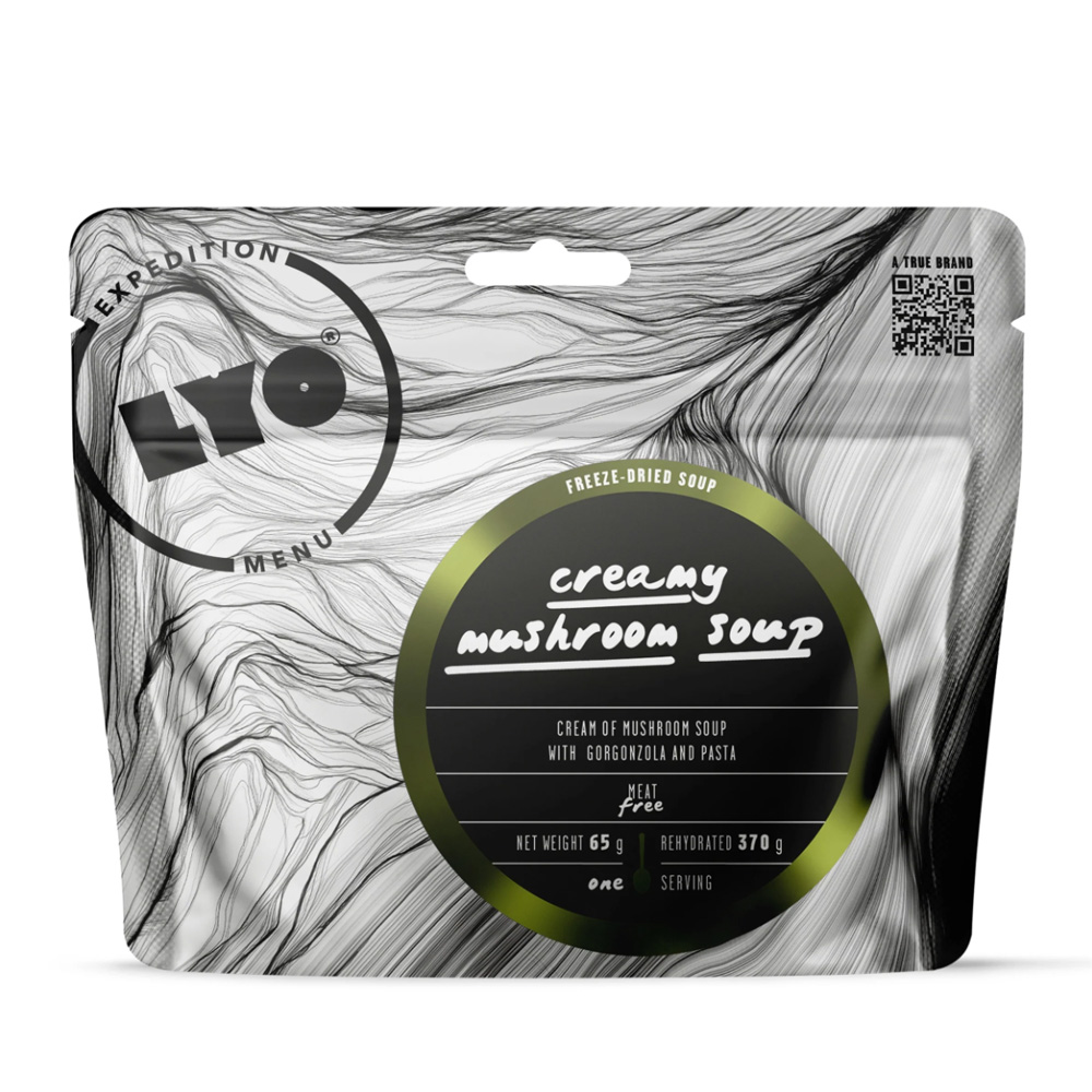 LyoFood | Cream of mushroom soup with Gorgonzola and pasta ...