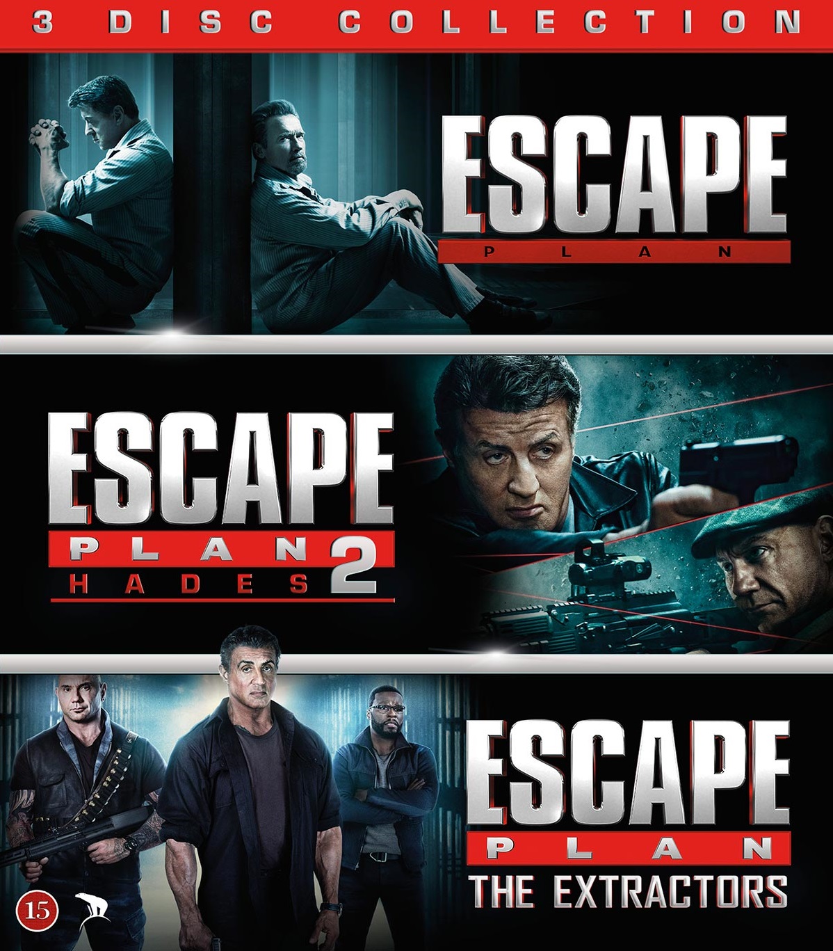 Escape Plan 1-3 (Blu-ray) - Kvarnvideo.se