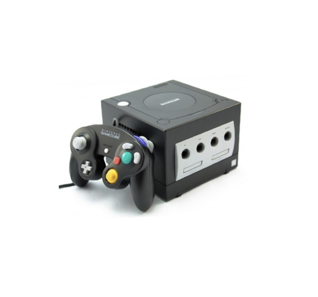 Gamecube konsol svart inkl originalkontroll - gameretro.se