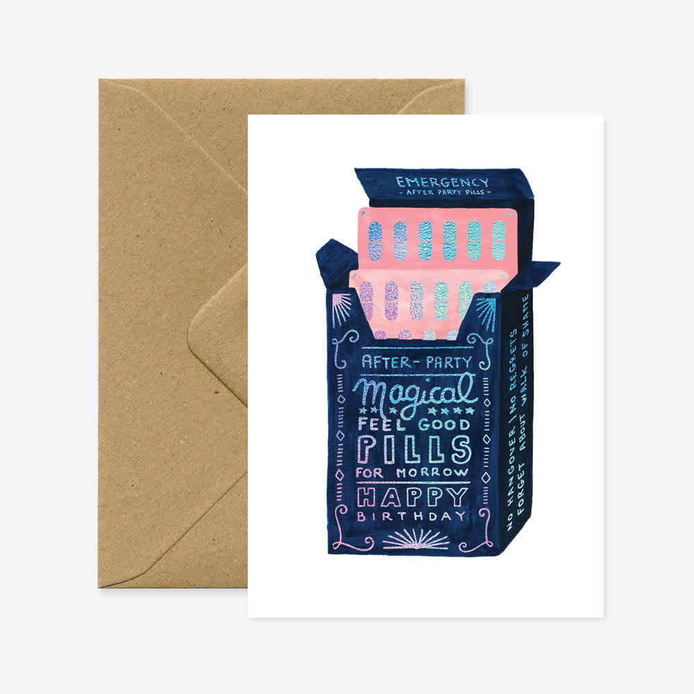 Magical Pills card - P A R L E B O