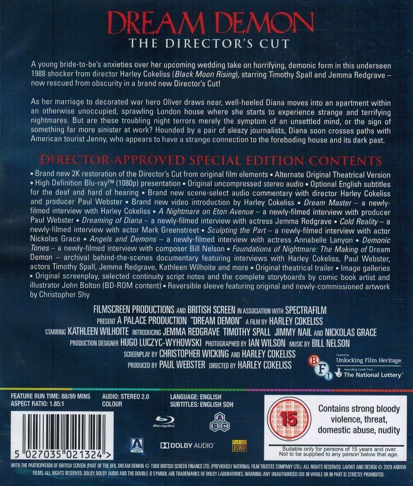 Dream Demon (ej svensk text) (Blu-ray) - Kvarnvideo.se