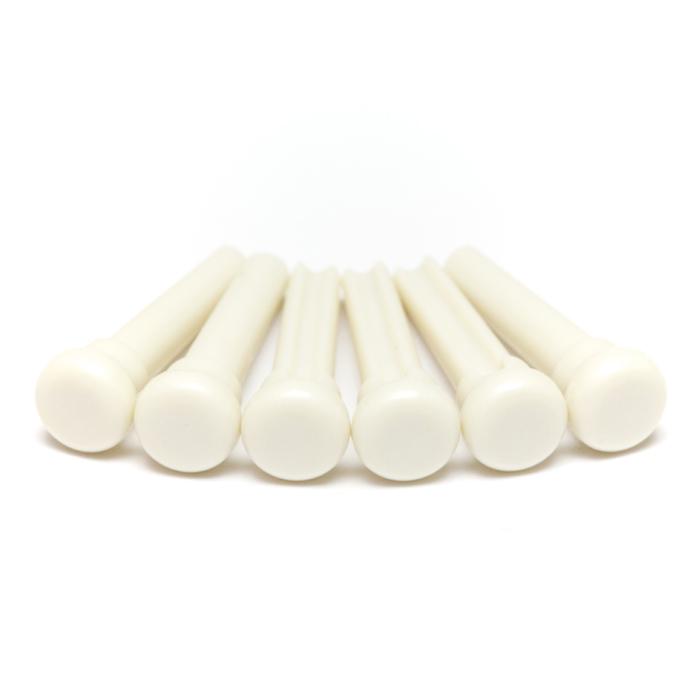 strings.fi - PP-4000-00 Tusq Bridge Pins (White)