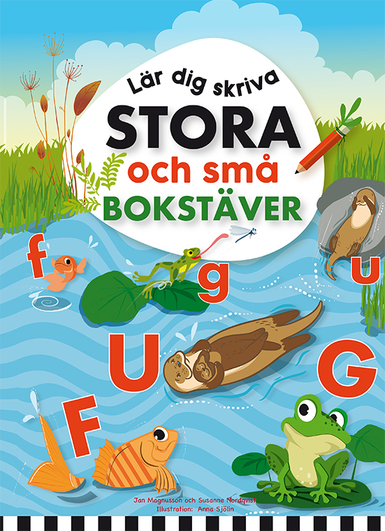 Learn How To Write Big And Small Letters Gamla Stans Kreativa Learn How To Write Big And Small Letters Gamla Stans Kreativa