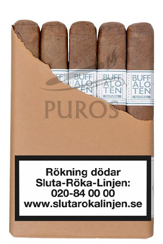 Buffalo Ten Natural Toro – El Artista 5-pack - www.puros.se