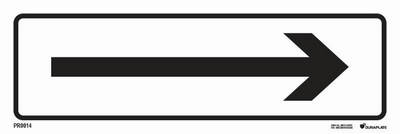 "Pil höger" skylt - Bövik Marin AB