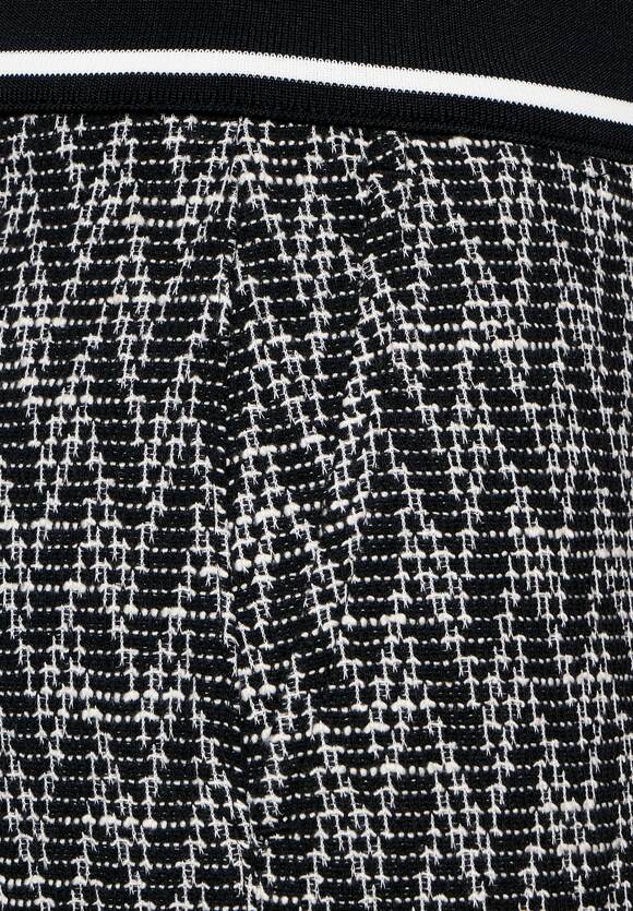 Wide Leg Zick Zack Jacquard High Waist - Stl. 36 - Street One - Casa Oliv