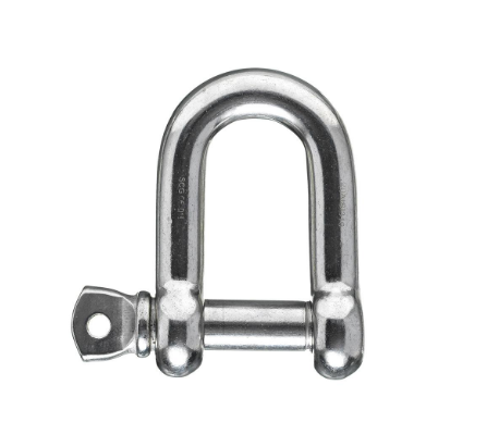 Schackel Rak med skruv oklassad Rostfri 6 mm A4 Aisi 316 - Bengtssons ...